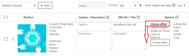 Personal captions don't work | Supsystic