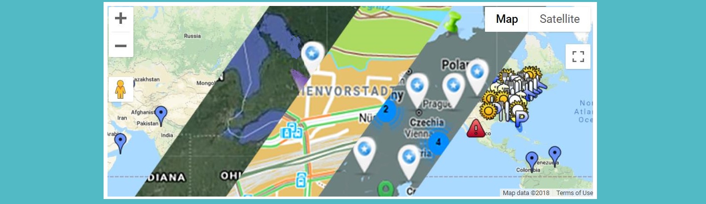 Unlimited Maps and Markers | Features | Supsystic WP Plugins